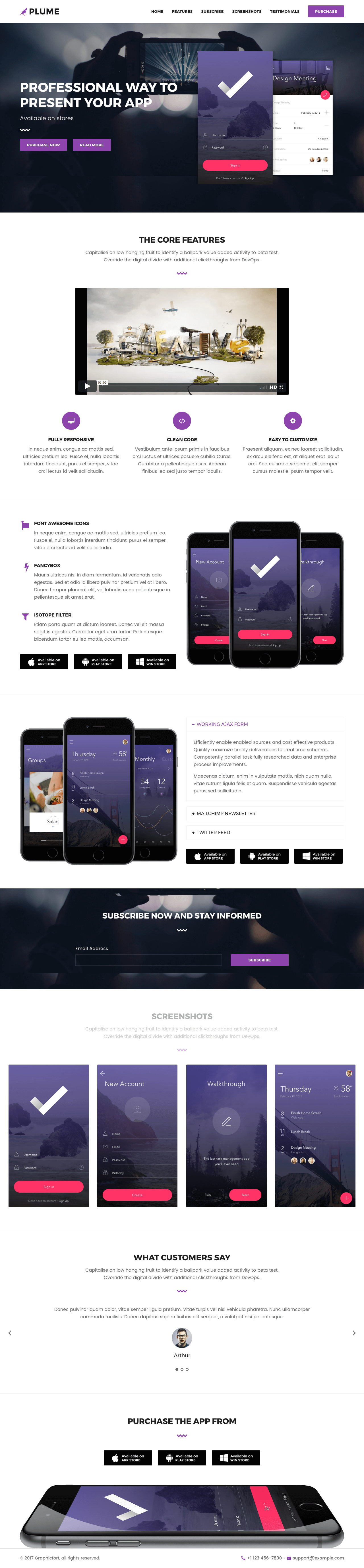 PLUME Web Service